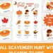 Fall Scavenger Hunt, Autumn Game for Kids in the Classroom or at Home ...