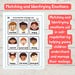 Emotions Matching Game Matching and Identifying Emotions Support Self ...