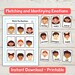 Emotions Matching Game Matching and Identifying Emotions Support Self ...