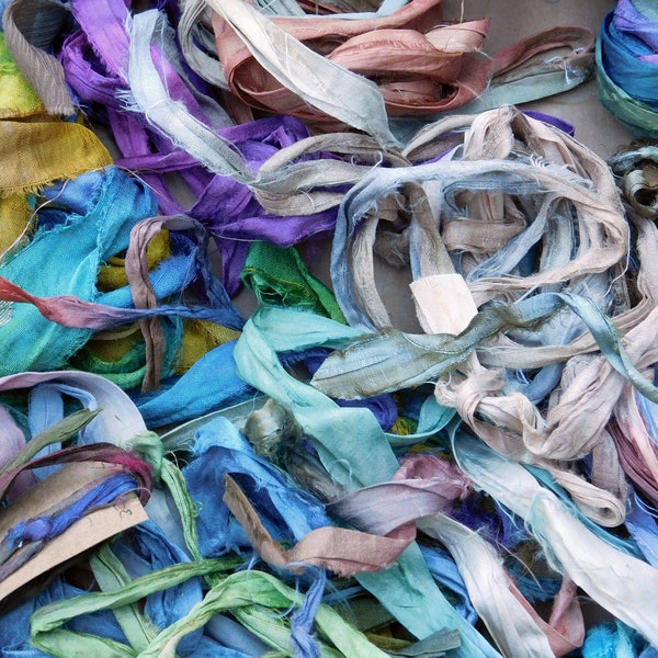 Sari Ribbon Necklace - Etsy