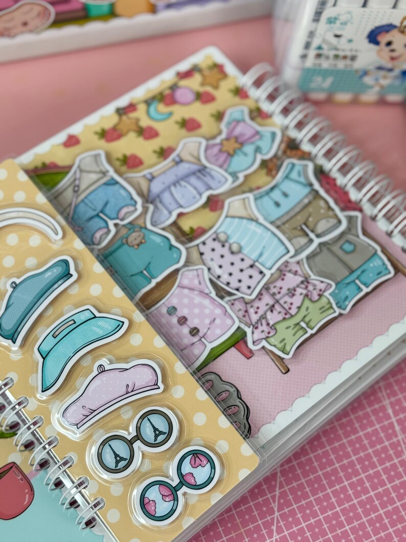 Labubu Montessori Quiet Book Smart Play Kids Educational Travel ...