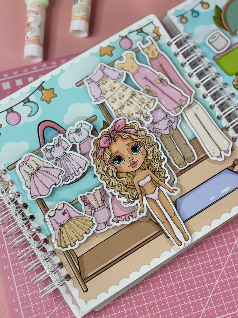 Labubu Montessori Quiet Book Smart Play Kids Educational Travel ...