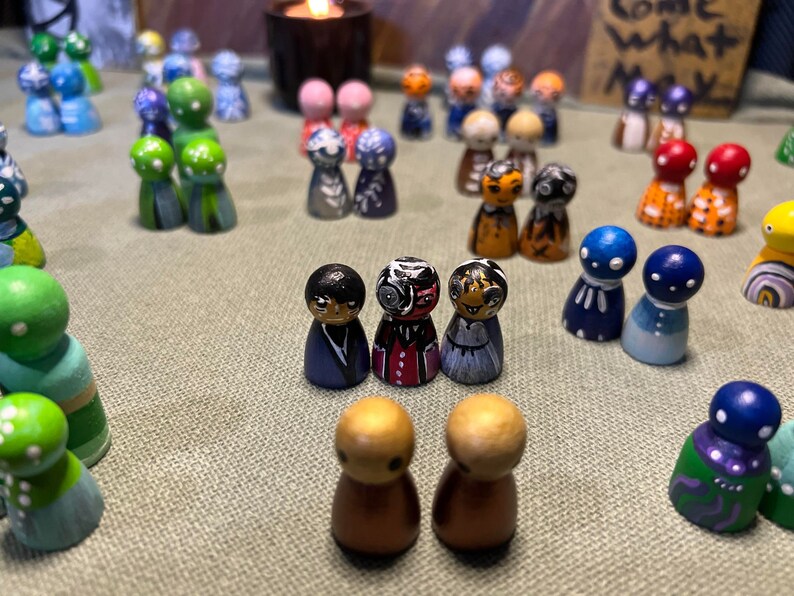 Dive Gacha worry Dolls art Dolls good Luck Charms mystery Selection - Etsy