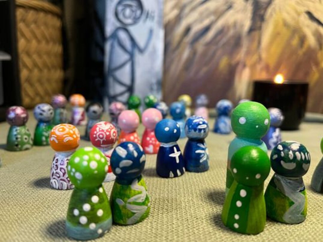 Dive Gacha worry Dolls art Dolls good Luck Charms mystery Selection - Etsy