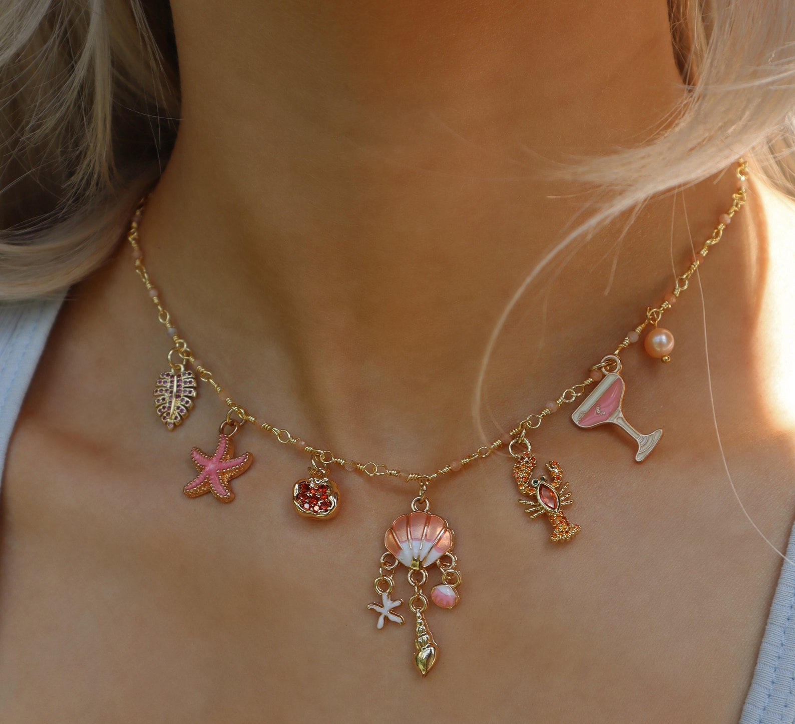 Lola Charm Necklace - Etsy