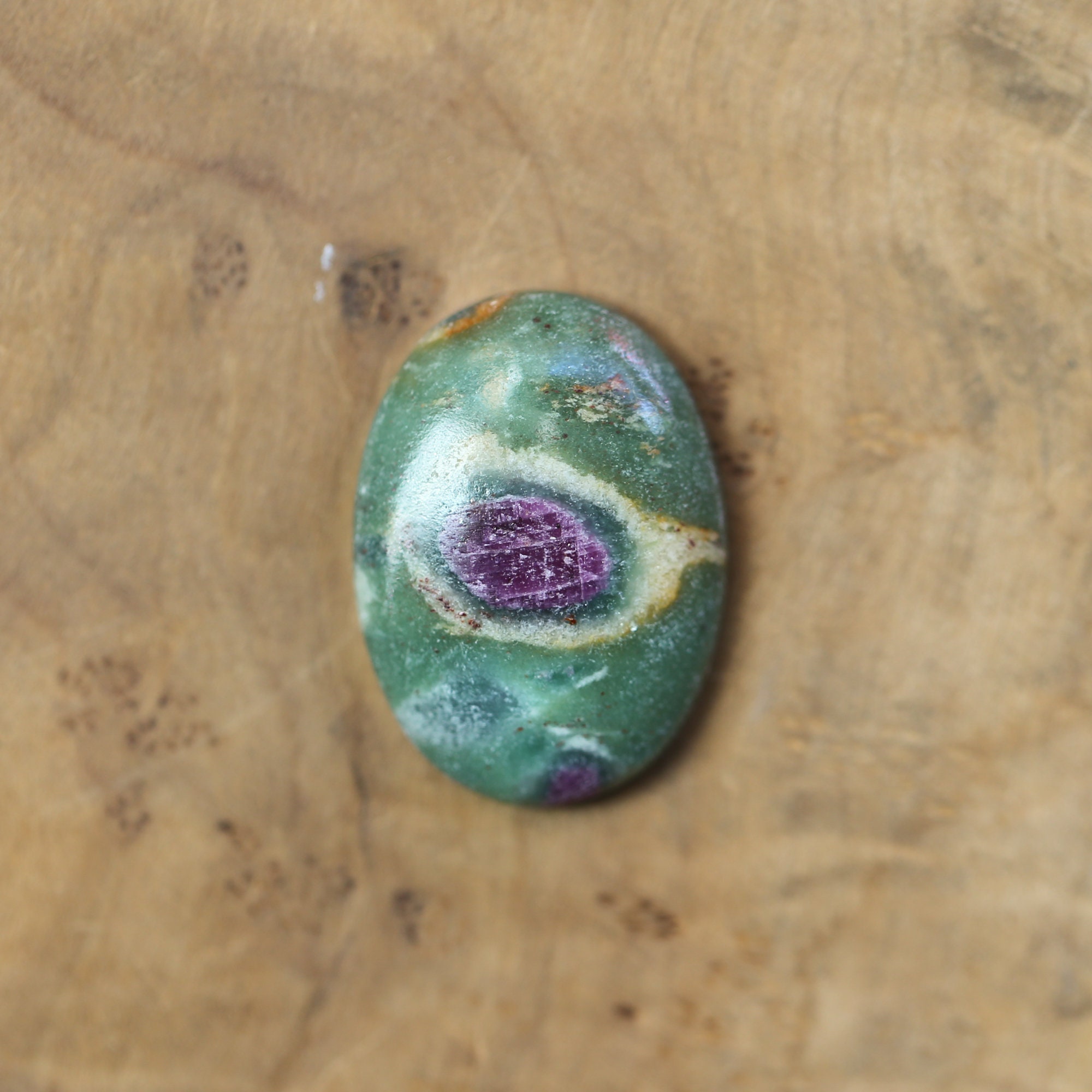 Ruby in Fuchsite Ring - Choose Your Stone - .925 Sterling Silver - Big ...