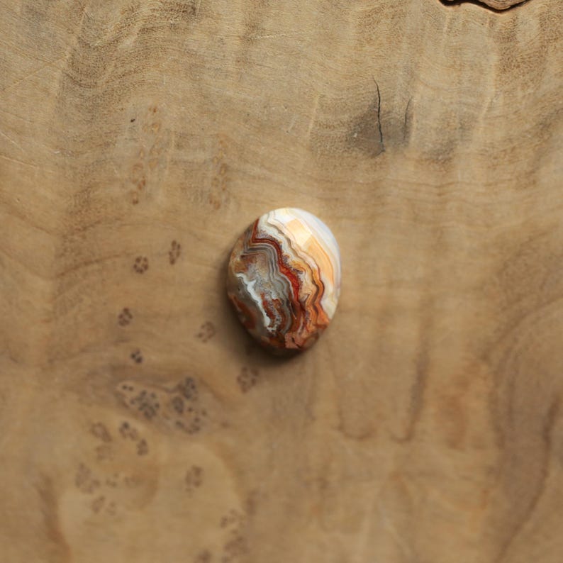 Crazy Lace Agate Pendant - Sterling Silver - Choose Your Stone - Etsy