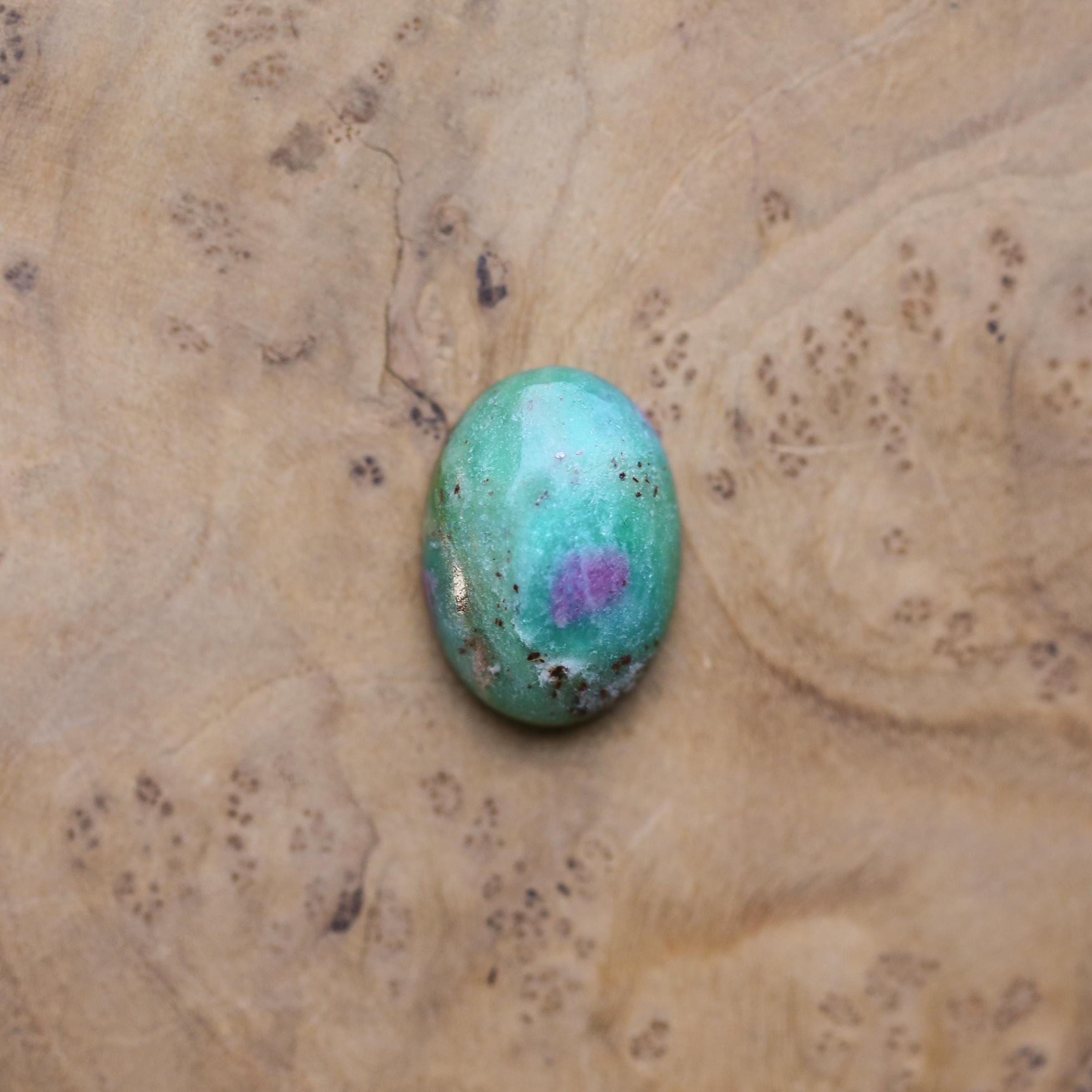 Ruby in Fuchsite Ring - Choose Your Stone - Boho Ring - .925 Sterling ...