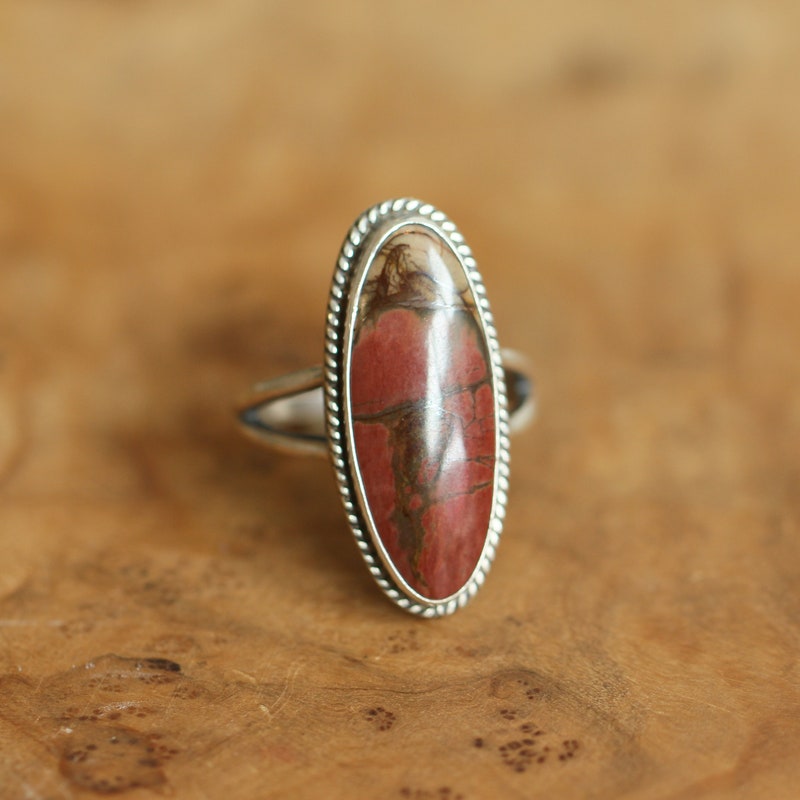 Jasper Ring - Etsy