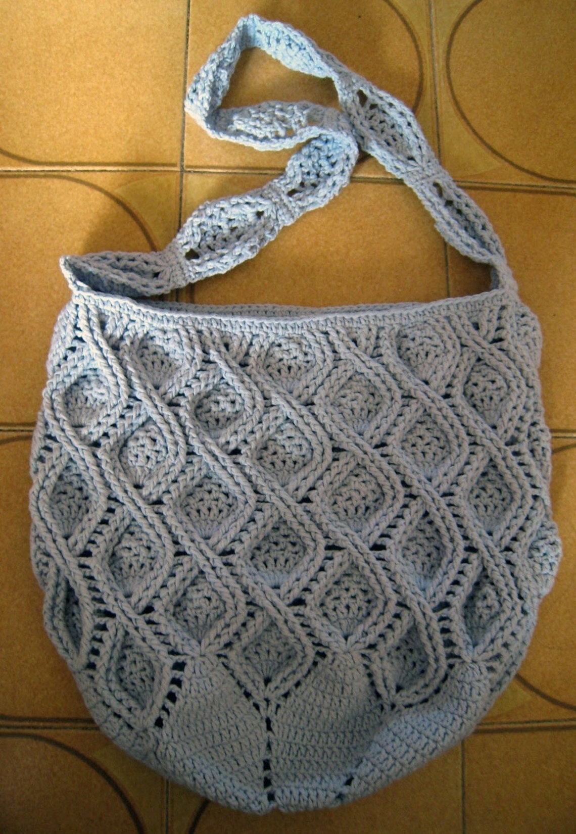Lacy Shopping Bag Pattern - Etsy
