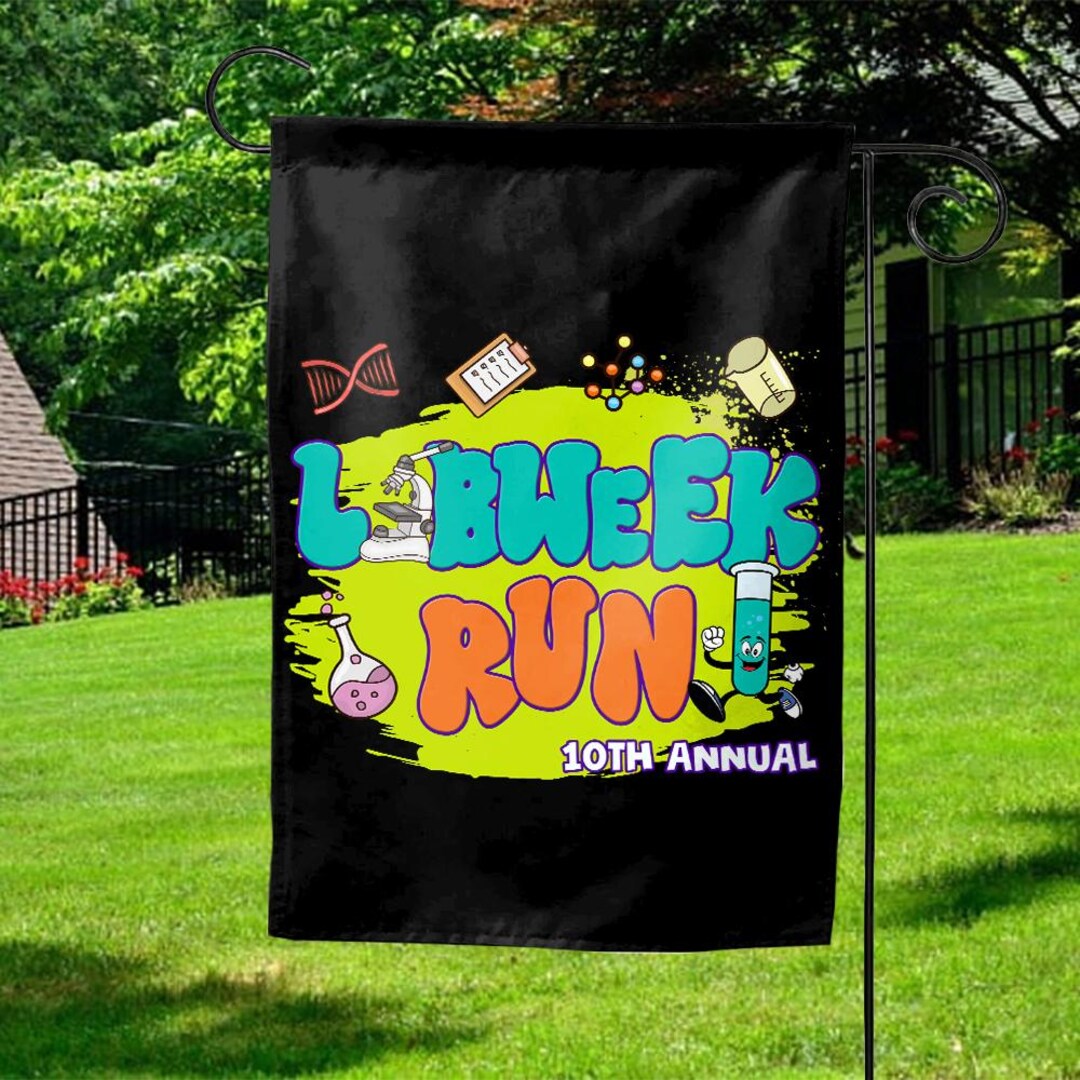 Retro Lab Week Run 10th Annual 2025 Medical Lab Tech Mls/lab Week 2025 ...