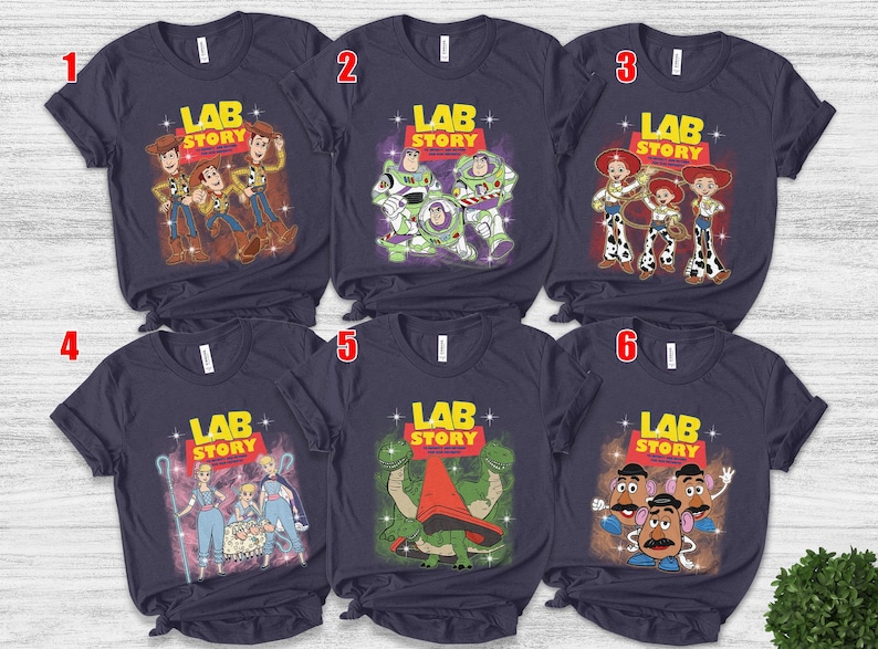 Toy Story Lab Week Shirt, Lab Story Woody Buzz Jessie Tee, Funny ...