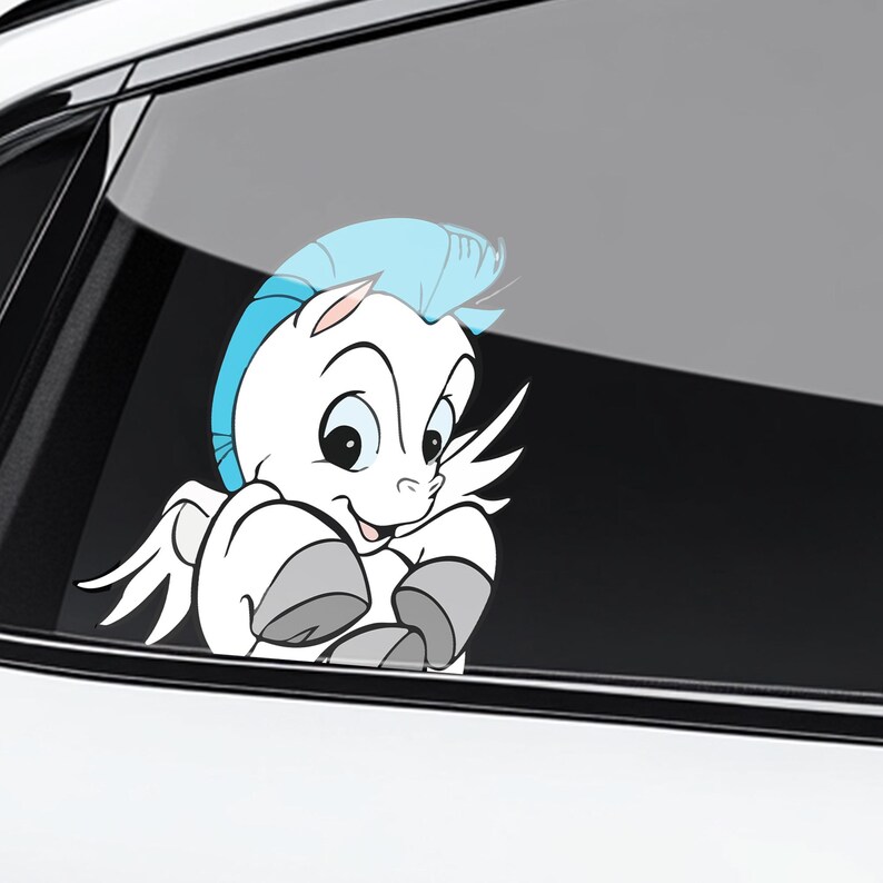 Hercules Peeker Peeking Car Window Decals - Bumper Waterproof Stickers ...