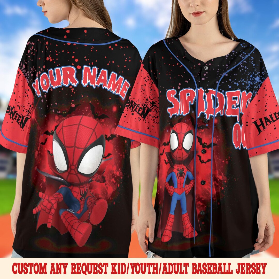 Spidey and His Amazing Friends Halloween Baseball Jersey – Spidey and ...