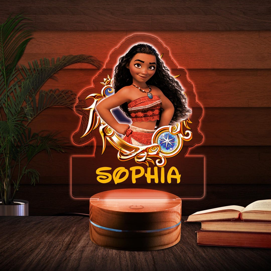 Moana Night Light, Disney Moana Night Light, Moana Ocean Night Light ...