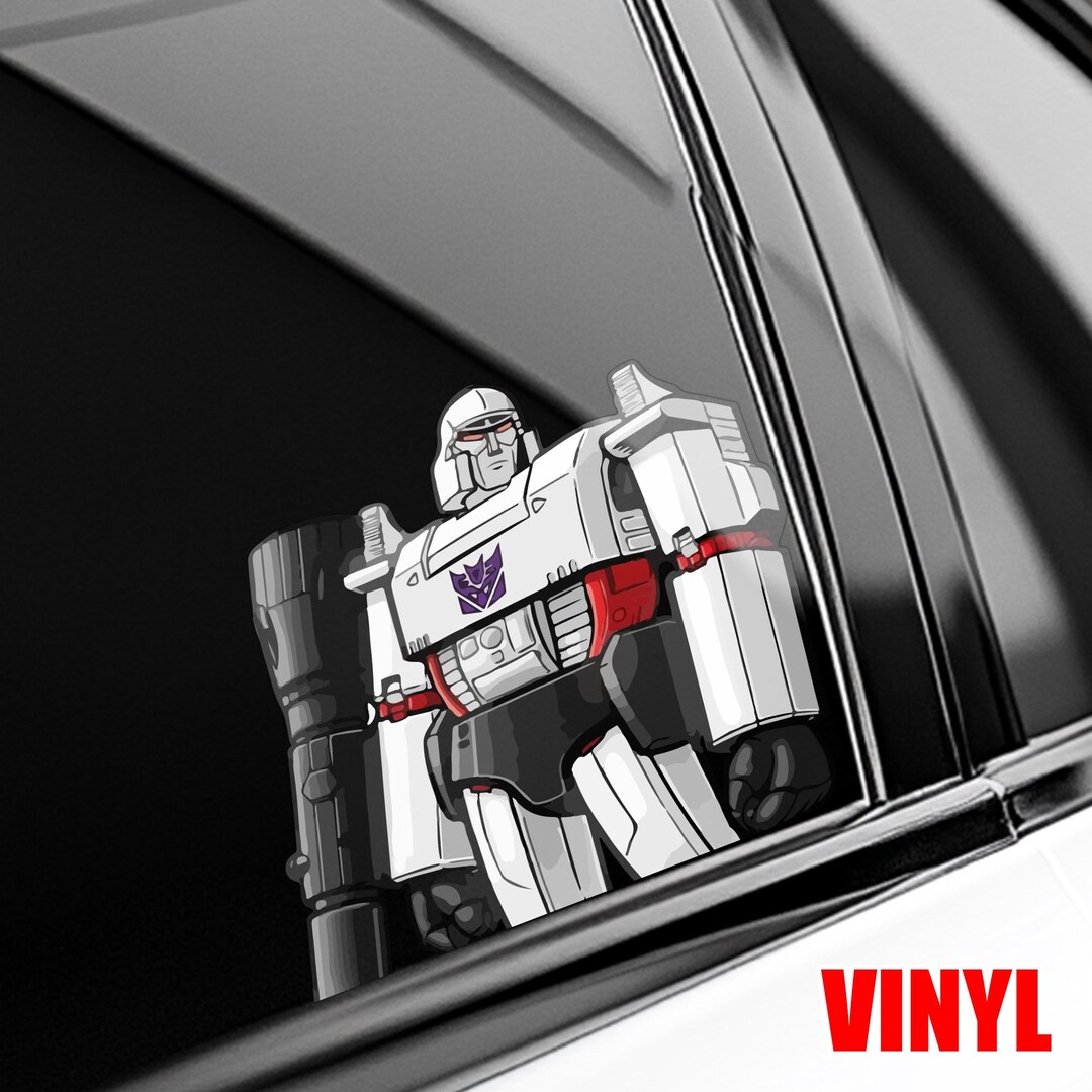 Transformers Character Peeker Peeking Car Window Decals - Bumper ...