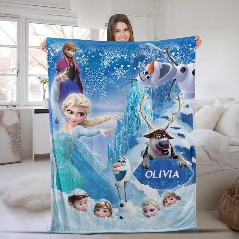 Frozen Blanket - Etsy