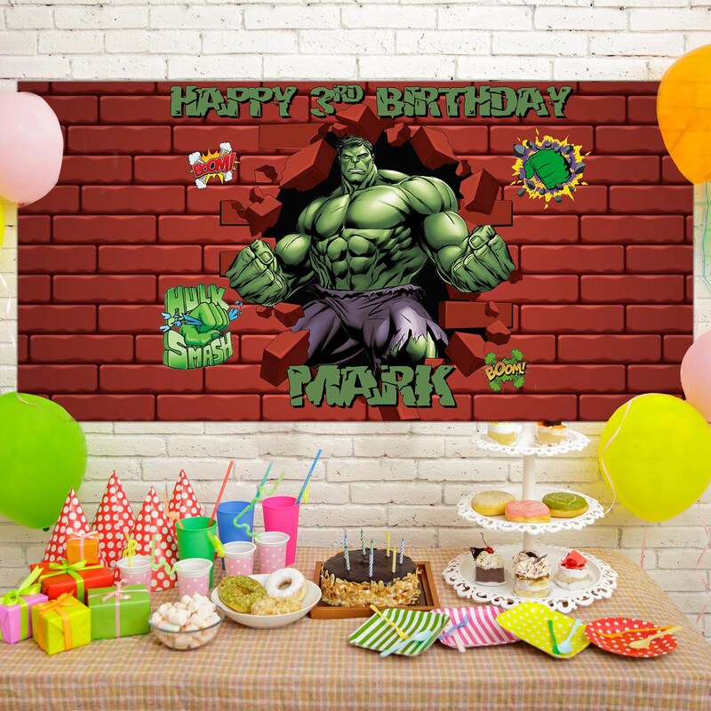 Hulk Party - Etsy
