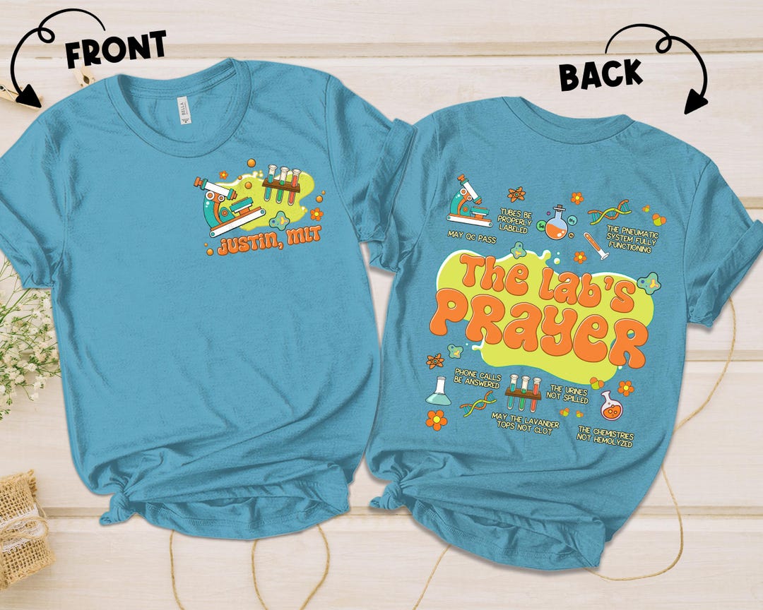 Lab Prayer Custom Shirt Lab Week 2025 Tech Shirt Lab Tech Shirt ...