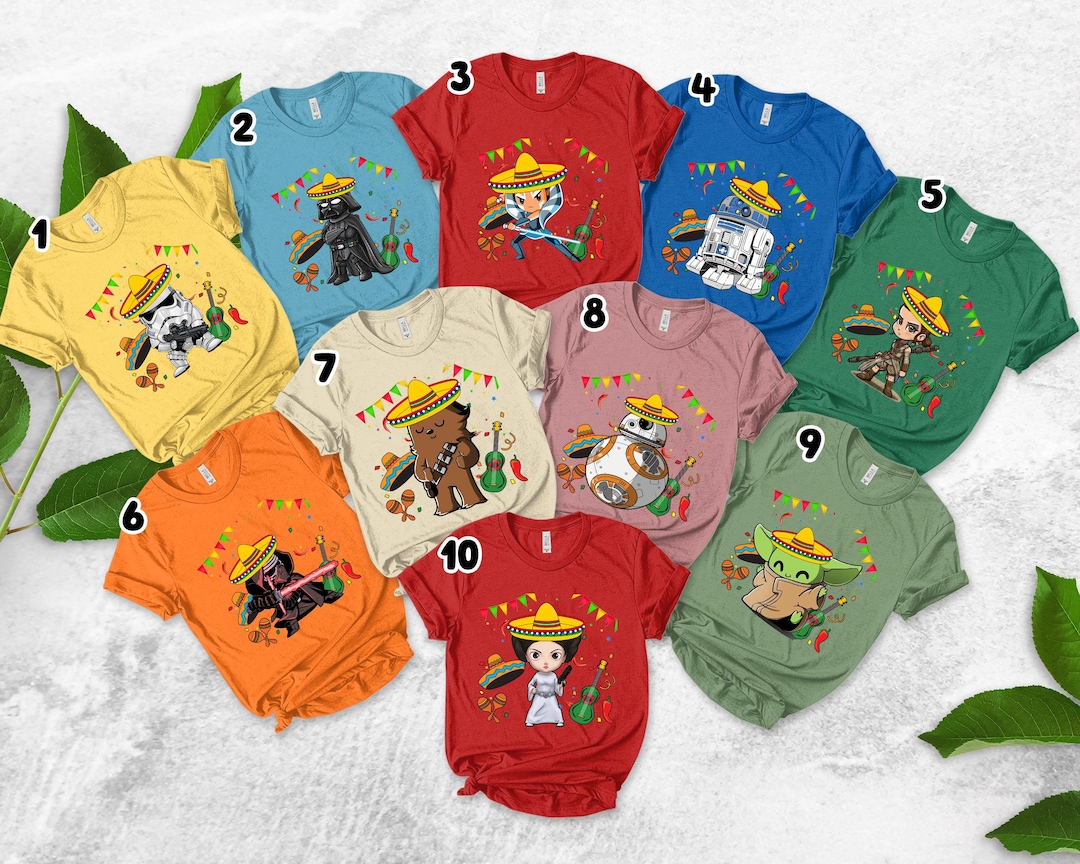 Star Wars Cinco De Mayo Shirt, Funny May 5th Group Matching Shirt ...