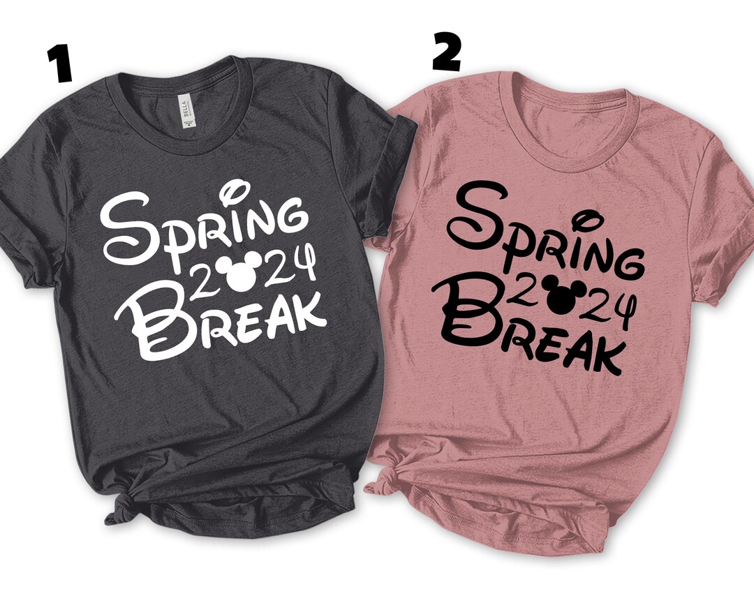 Disney 2024 Spring Break Squad Shirt, Disney Family Shirt, Disneyland ...