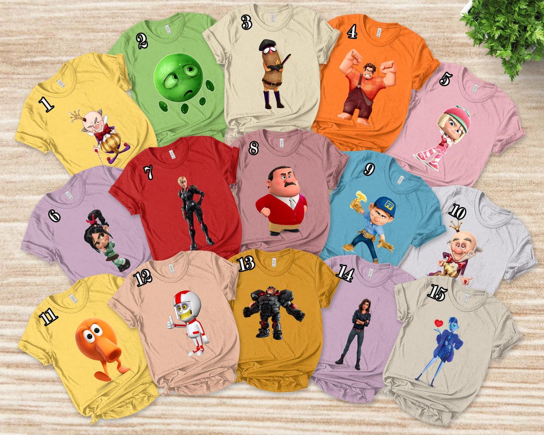 Wreck It Ralph Shirt, Ralph Breaks Personalized, Wreck It Ralph ...