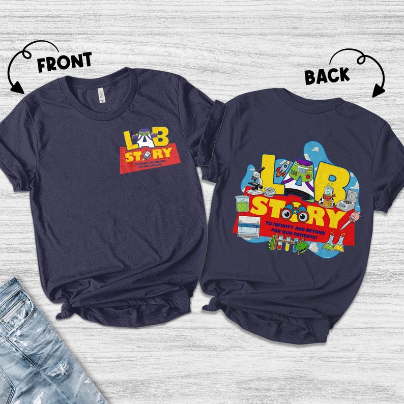 Lab Week 2026 Toy Story Shirt, Lab Story Science Team Tee, Funny Lab ...
