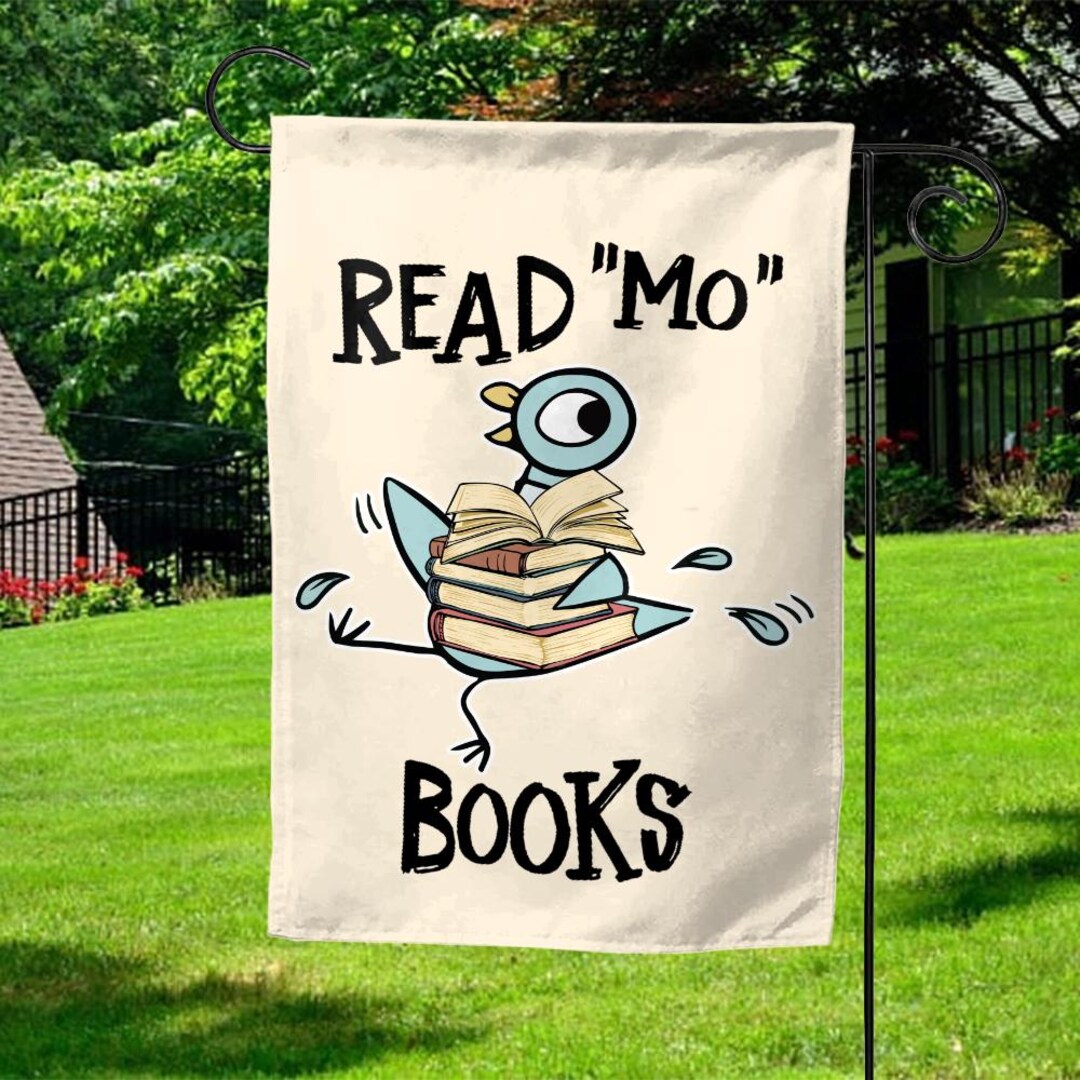 Read Mo Book Elephant Pigeon Flag – Elephant & Piggie Classroom Banner ...