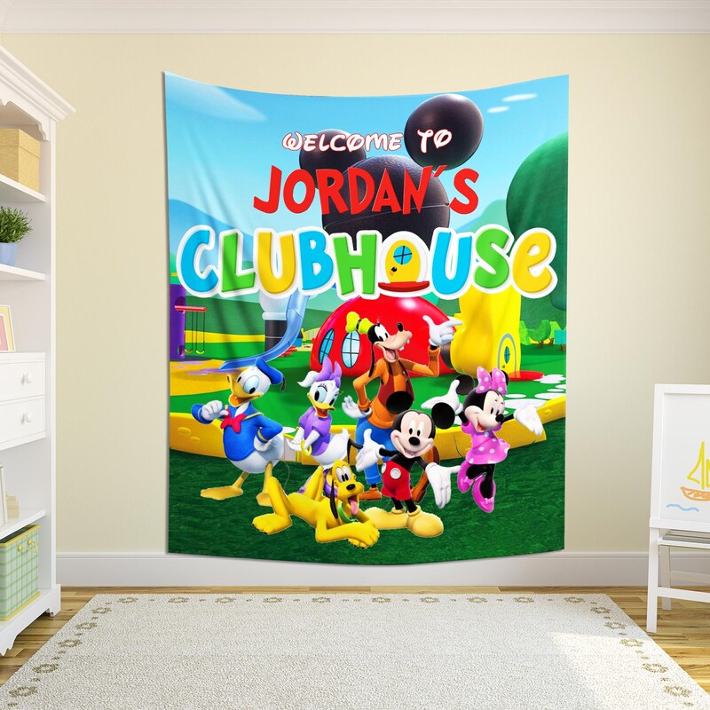 Mickey Mouse Banner - Etsy