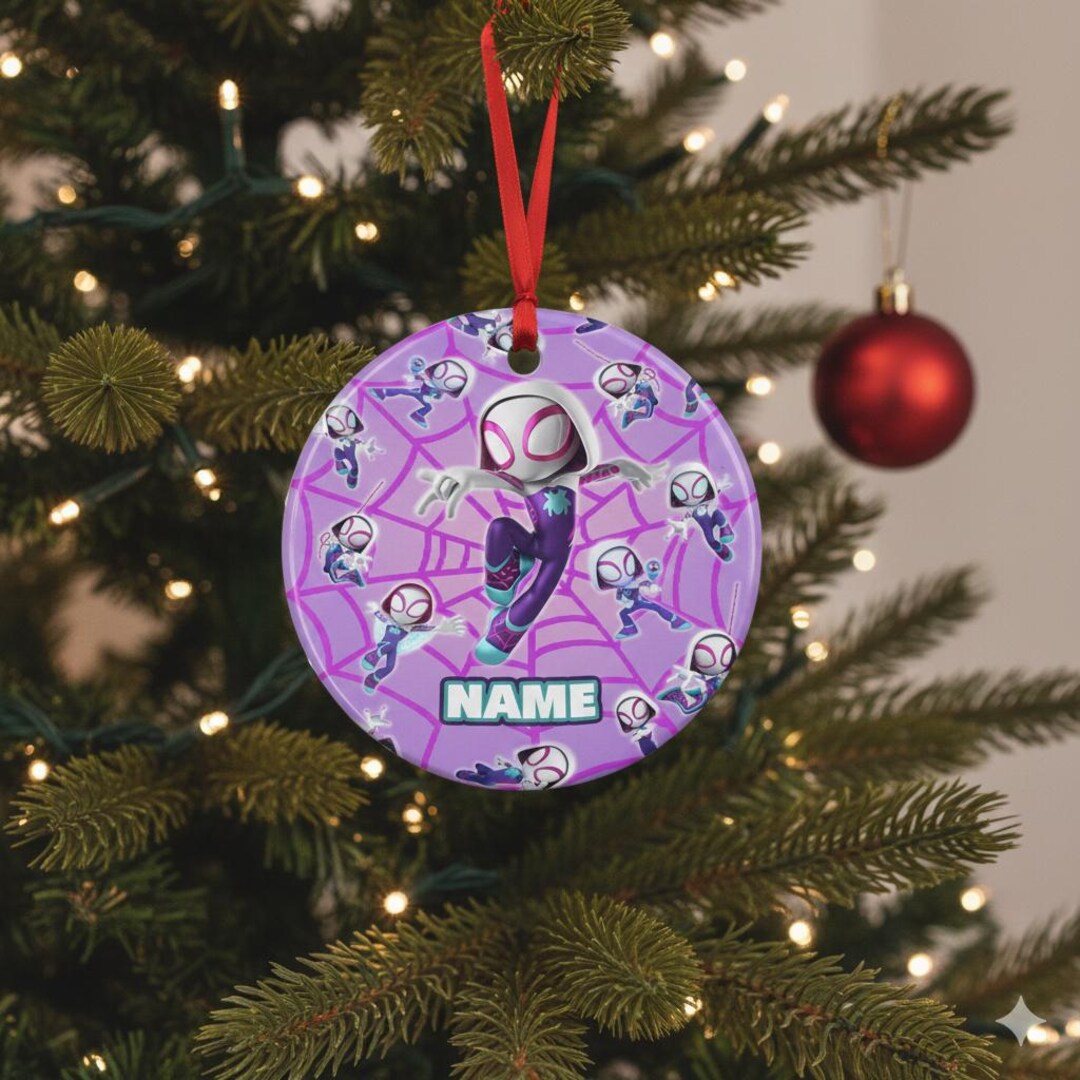Personalized Spidey and His Amazing Friends Ornament/spidey Christmas ...