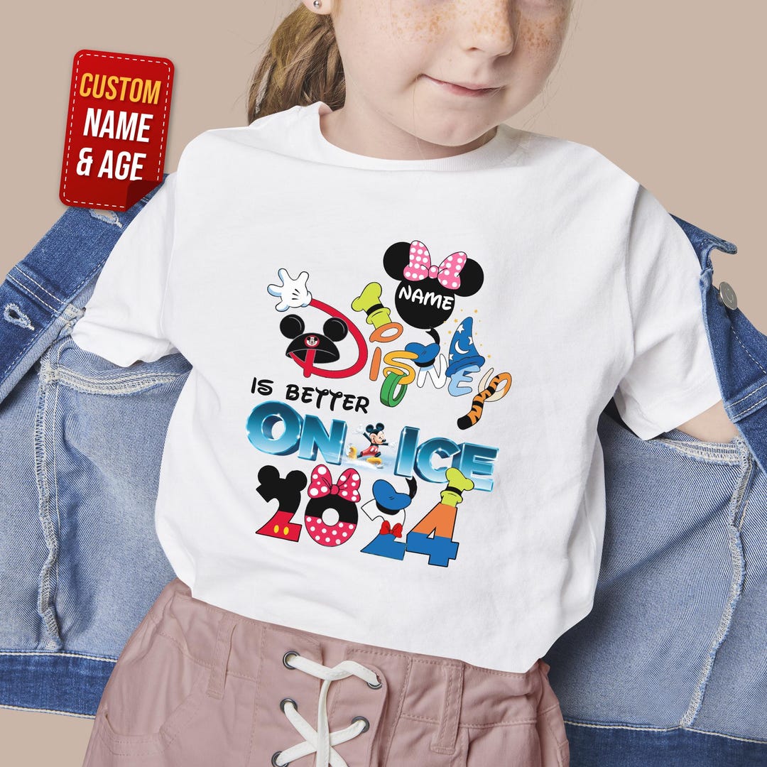 Disney on Ice 2025 Shirt/mickey & Friends Frozen Encanto on Ice Shirt ...