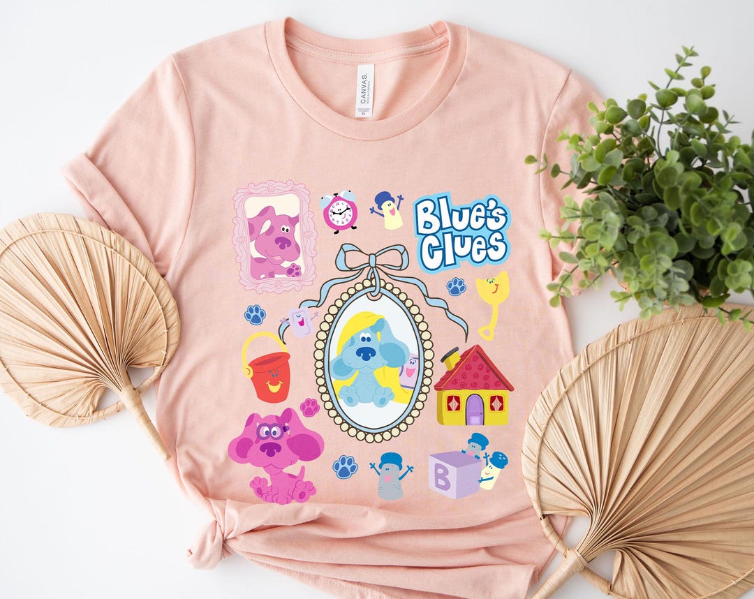 Coquette Bow Bracelets Blues Clues Shirt, Blue Dog Birthday Boy, Blues ...