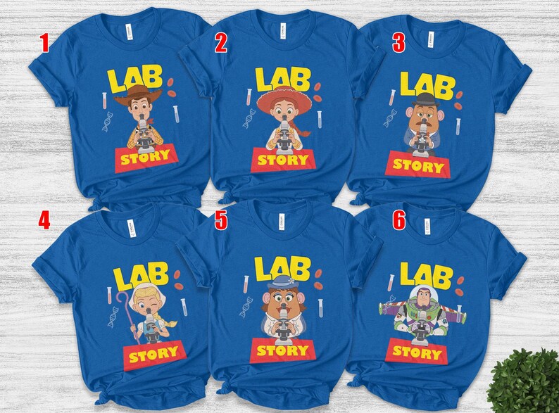 Lab Week 2026 Toy Story Shirt, Lab Story Science Team Tee, Funny Lab ...