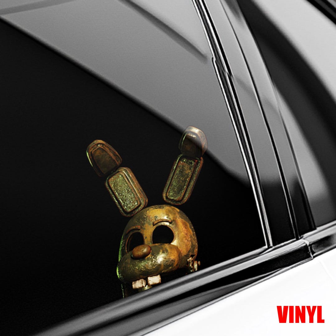 Five Night at Freddy House Fnaf Peeker Peeking Car Window Decals ...