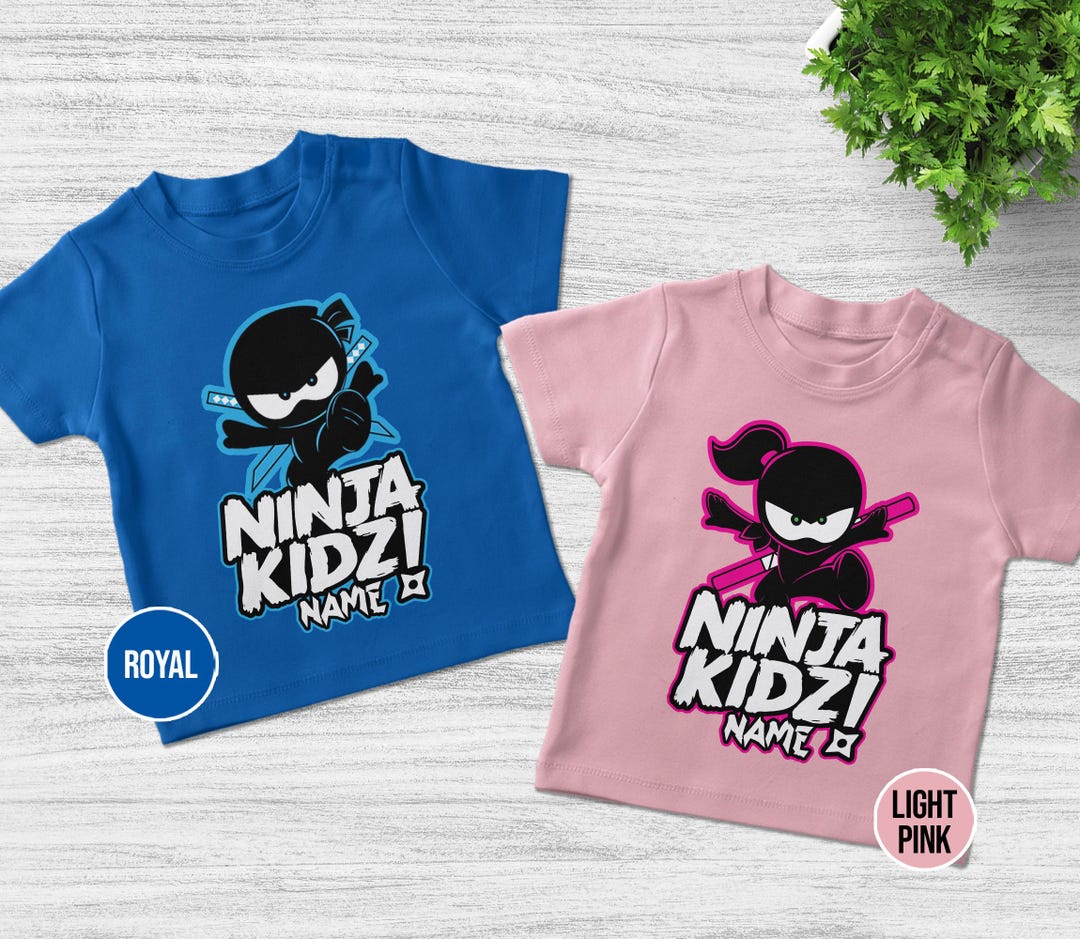 Ninja Kidz Birthday Shirt/ninja Family Birthday Shirts/personalized ...