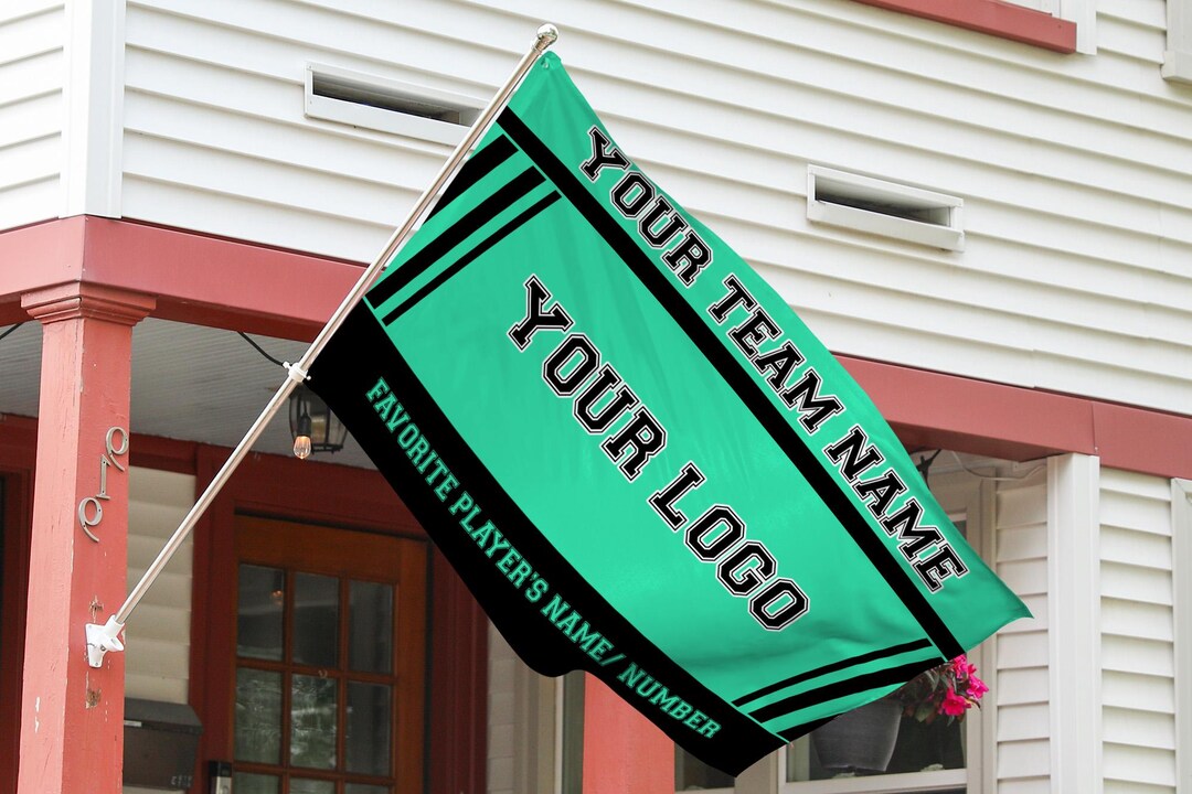 Personalized Sports Team Flags, Double Sided, Customized Garden Flag ...