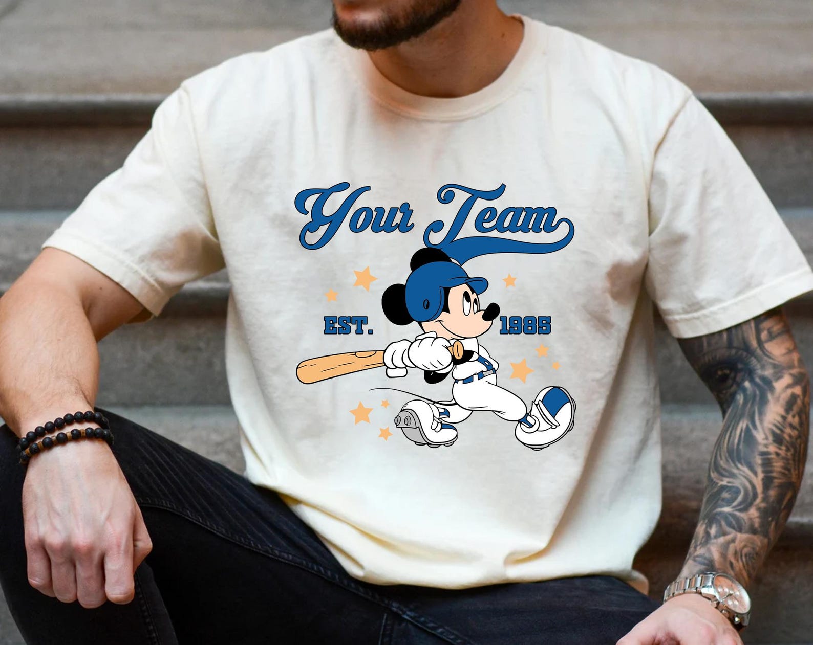 Mickey Mouse 1958 Baseball Shirt,mickey Baseball Shirt,disney Sport ...