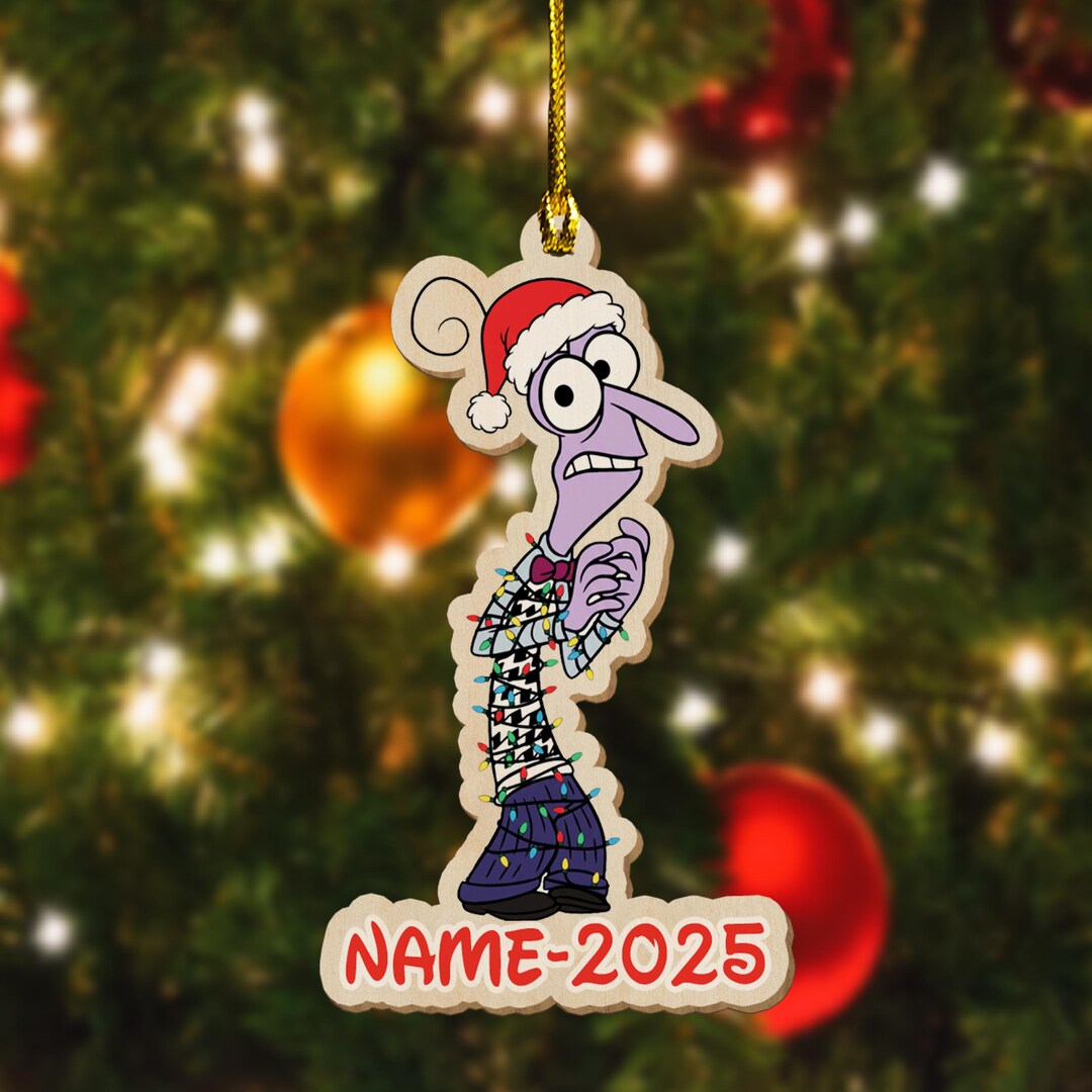 Personalized Disney Inside Out Christmas Ornament, It's Okay to Feel ...