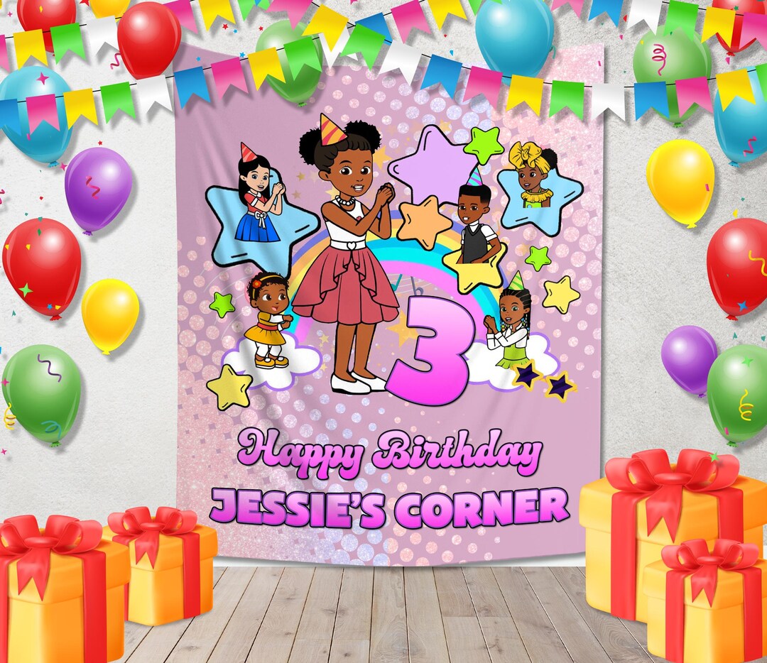 Gracies Corner Banner, Gracie’s Corner Birthday Backdrop Gift, Girls ...
