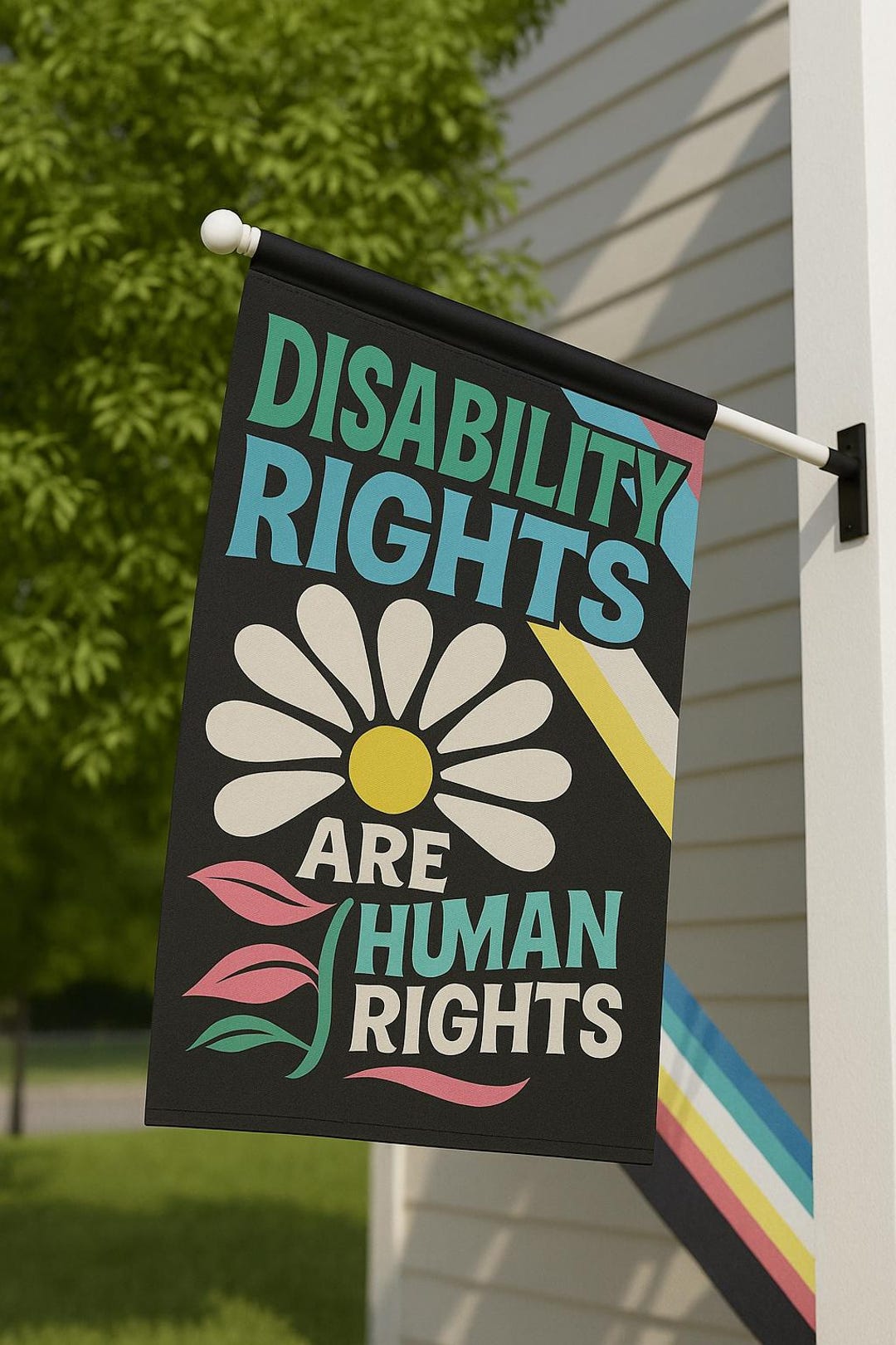 Disability Pride Garden Flag/disability Pride Month Flag/disability ...