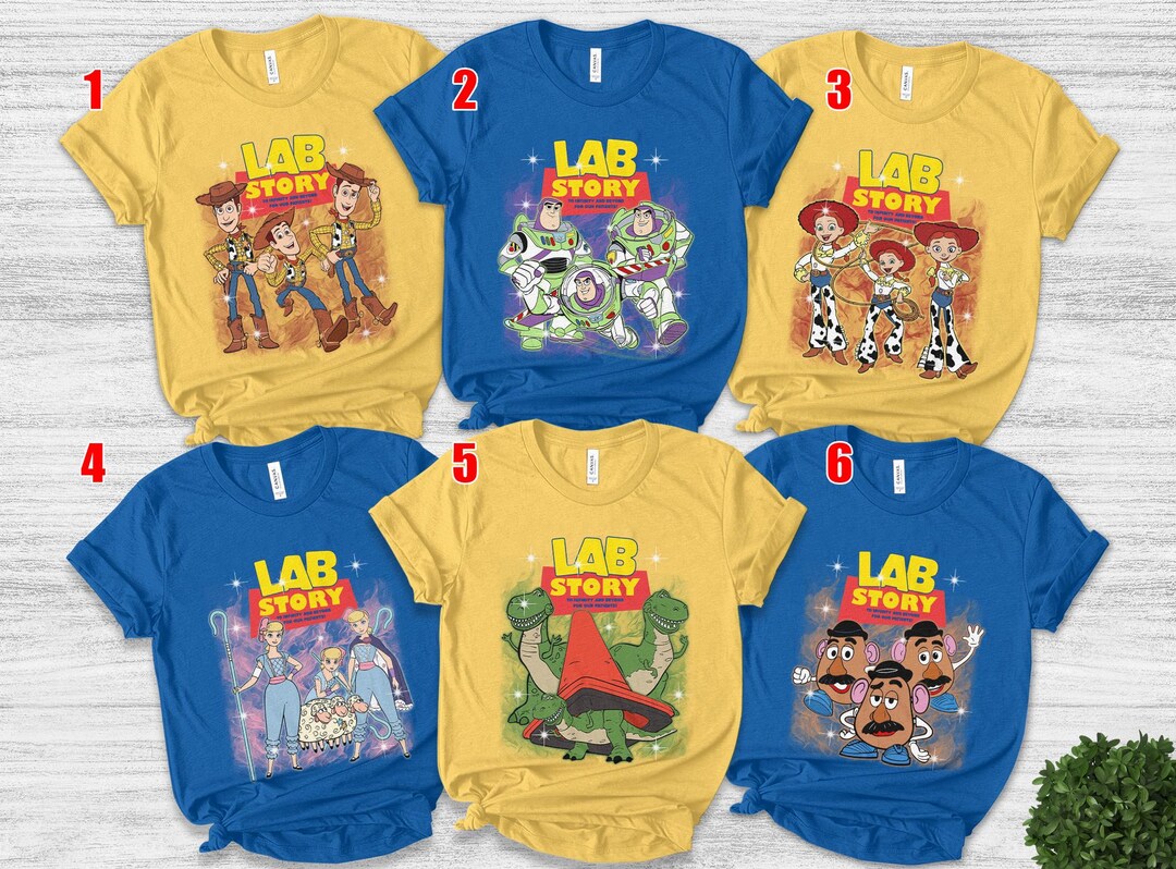 Toy Story Lab Week Shirt, Lab Story Woody Buzz Jessie Tee, Funny ...