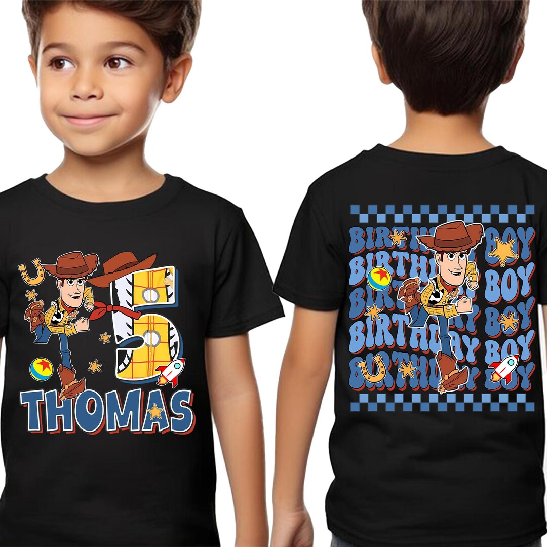 Woody Toy Story Birthday Shirt, Woody Toy Story Shirt, Toy Story ...