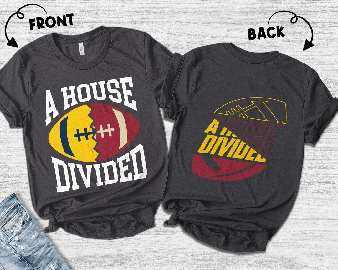 Custom House Divided Shirts/custom Any Sport Team College Shirt/custom ...