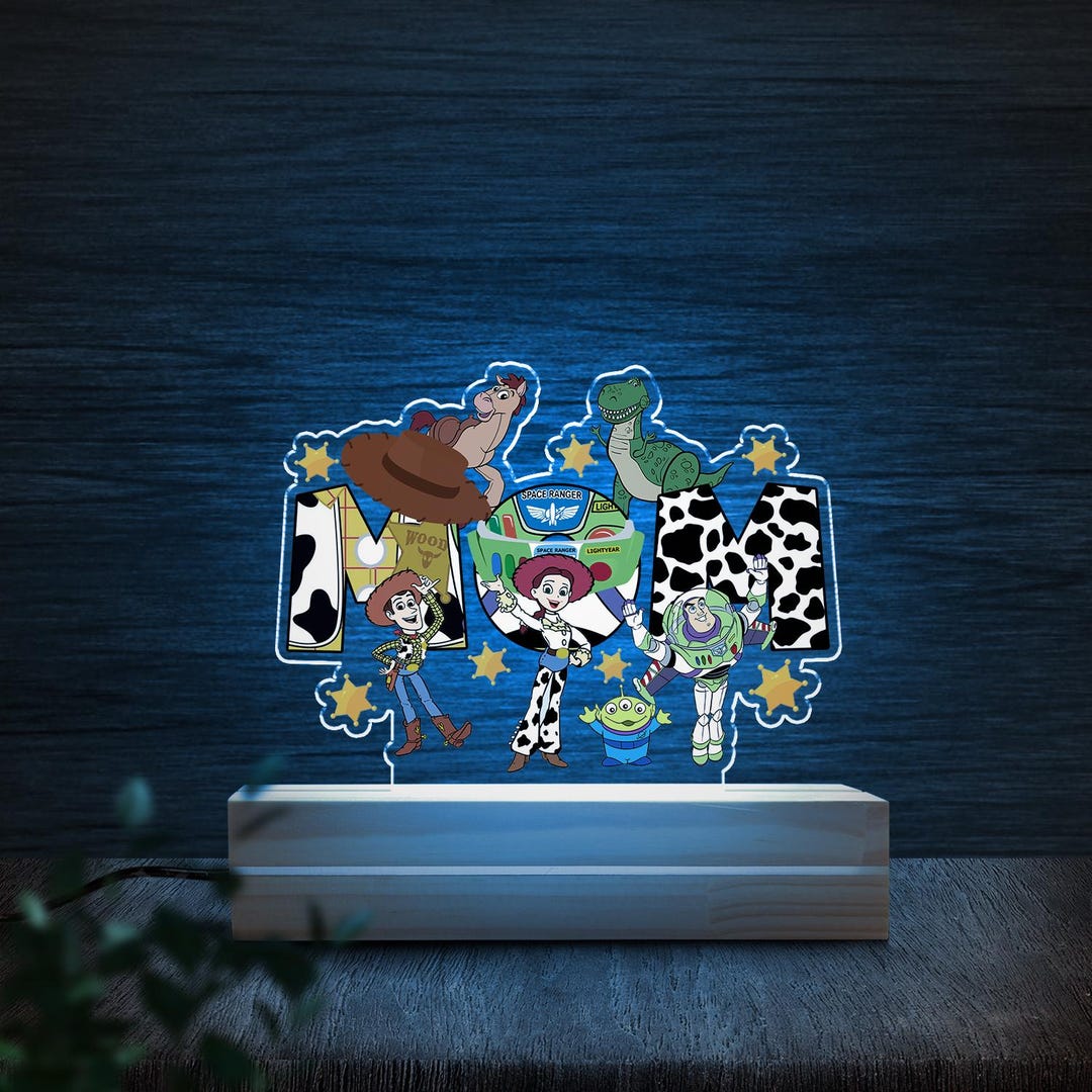 Toy Story Mother Day Night Light/toy Story Night Light/toy Story Mother ...