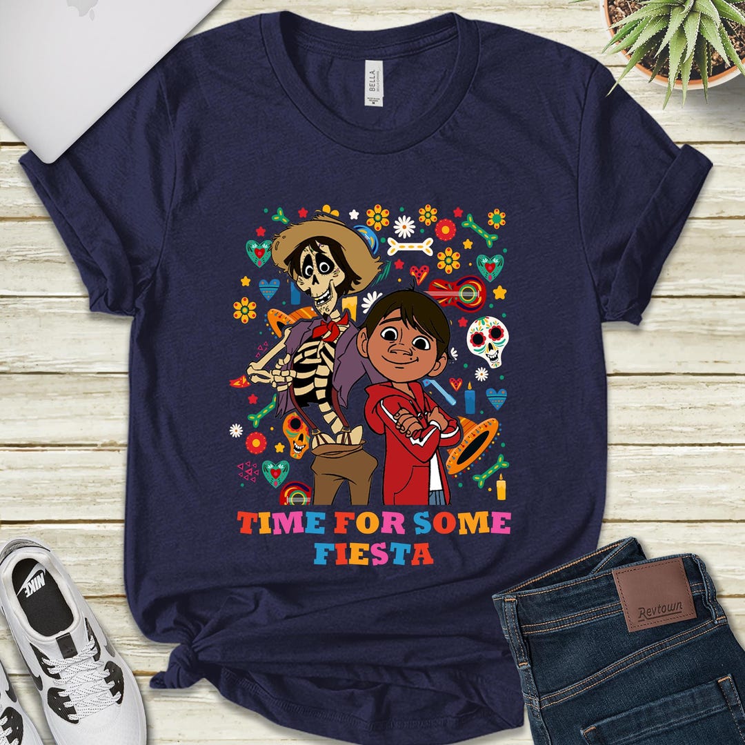 Coco Cinco De Mayo Time for Some Fiesta Shirt, Coco Miguel and Hector ...