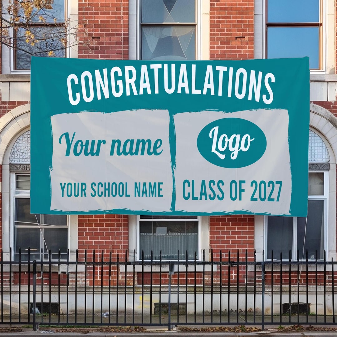 Custom College Banner, Custom College Banner, Graduation Banner ...