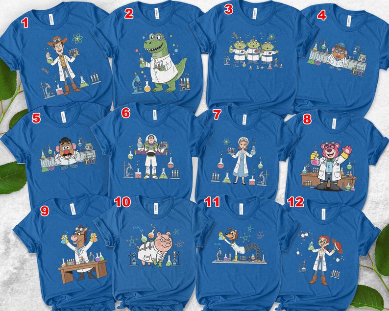 Lab Week 2026 Toy Story Shirt, Lab Story Science Team Tee, Funny Lab ...