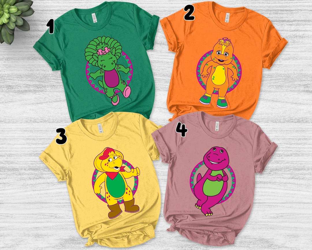 Barney Matching Group Shirt, Personalized Barney Birthday Family Shirt ...