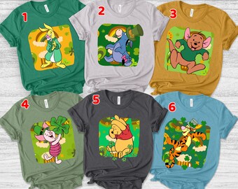 Lucky Me Pooh Bear Png, Happy St Patrick's Day, Winnie the Pooh St ...