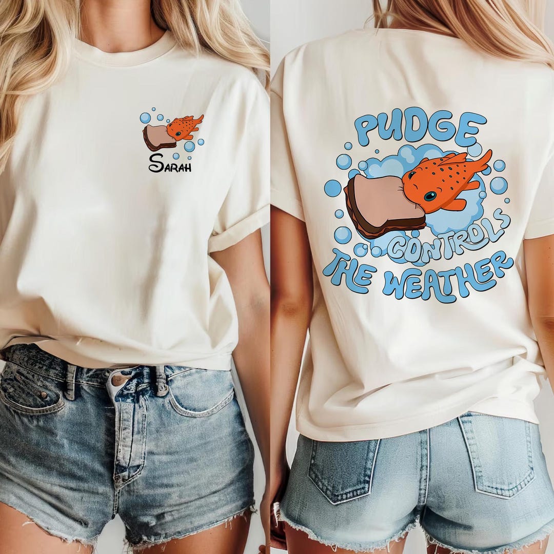 Disney Lilo & Stitch Pudge the Fish Shirt/wdw Magic Kingdom Disneyland ...